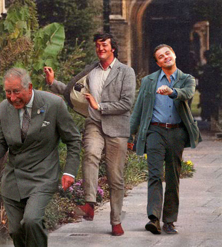 Didn't think the Leo meme could get better. With Prince Charles and ...